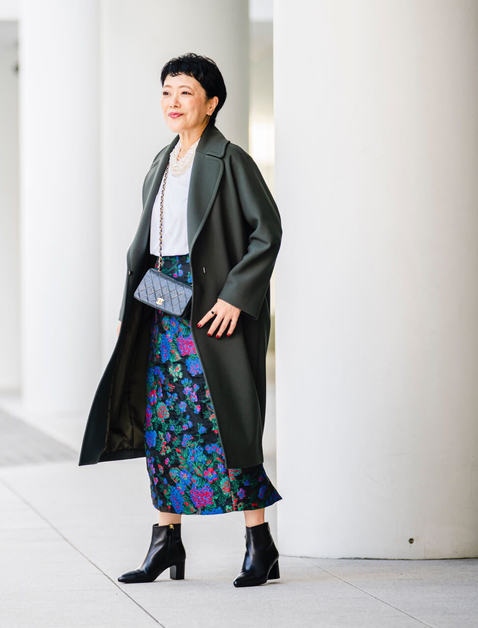 VERMEIL par iena|BE GLOSSY MADAME-つやめくコートに大人な VERMEIL par iena|BE GLOSSY MADAME-つやめくコートに大人な
