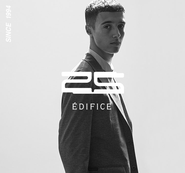 EDIFICE 2019 AUTUMN&WINTER LOOK ~25 YEARS of EDIFICE~｜EDIFICE｜特集 ...