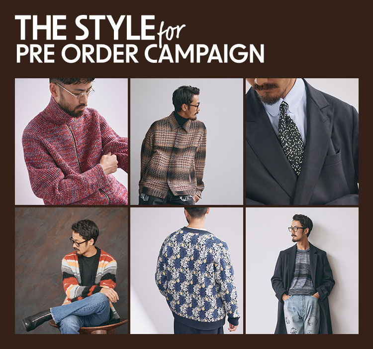 THE STYLE for PRE ORDER CAMPAIGN｜EDIFICE｜特集｜BAYCREW’S STORE